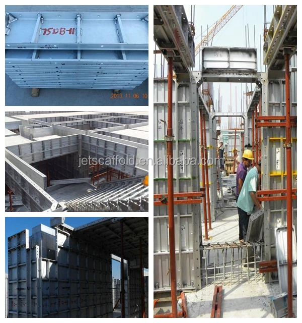 Waterproof And Fireproof 6061-t6 Materials Aluminium Concrete Wall ...