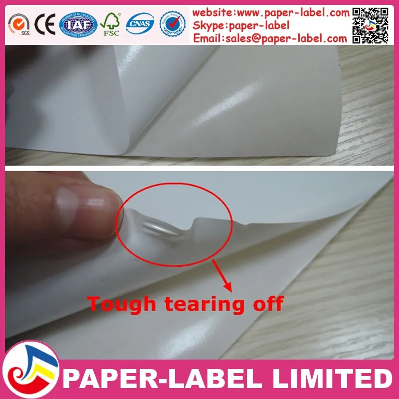 Self Adhesive Sticker Label Materialscustom Size Coated Art Paper,Bond ...