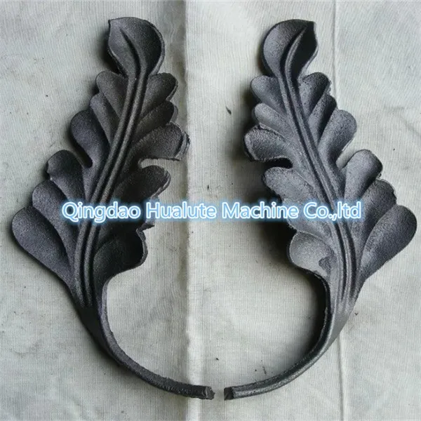 Wrought Iron Cast Iron/ Steel Leaves And Flowers Ornamental Wrought ...