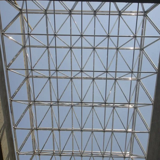 Durable Steel Structure with Glass Skylight Frame