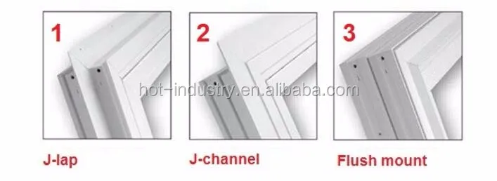 American Style J-channel Pvc Double Hung Windows Factory Price Upvc ...