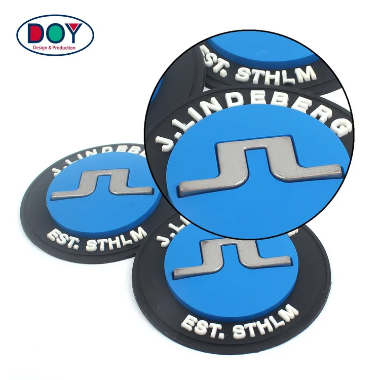 Custom Soft Pvc Rubber Silicon Patches For Jacket - Buy New Design ...