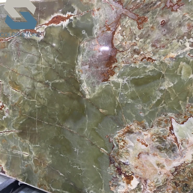 Best Quality Polished Pakistan Onix Stone Dark Green Onyx Marble Slabs ...