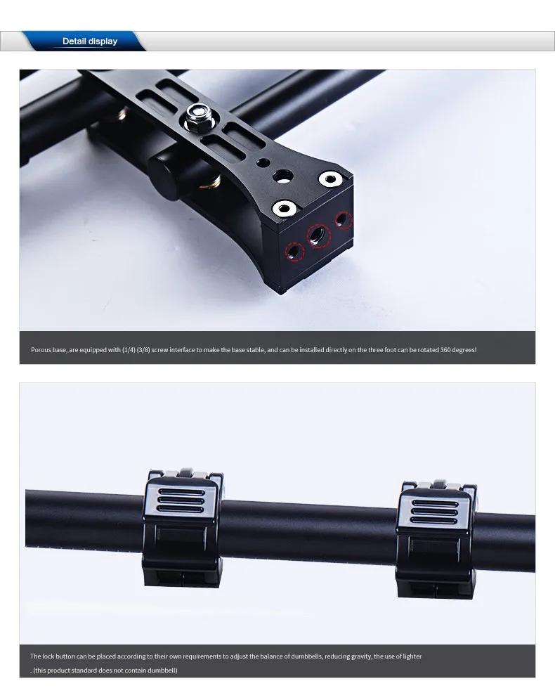 VS-200 Mini Video Camera Jib Crane Slider for Film Professionals