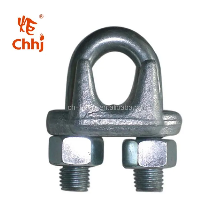 Hot Dip Galvanized Steel Stay Wire Clamps Guy Clips Wire Rope Clips ...