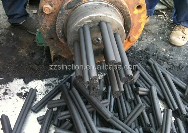 High Pressure Spiral Screw Coal Charcoal Briquette Extruder