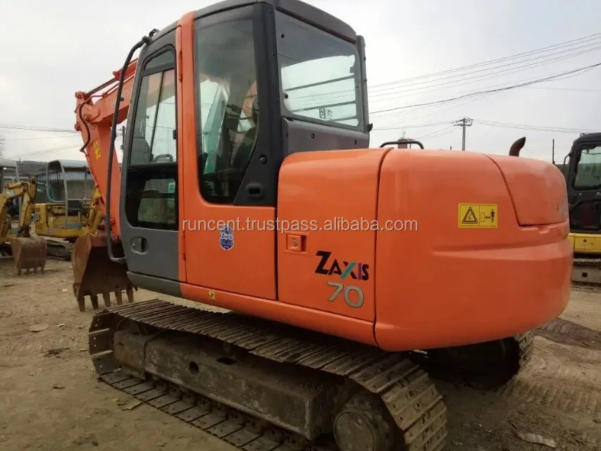Used Small Excavator Hitachi Zaxis70 Used Hitachi Mini Digger Zx70 Small Digger Ex70 Made In ...