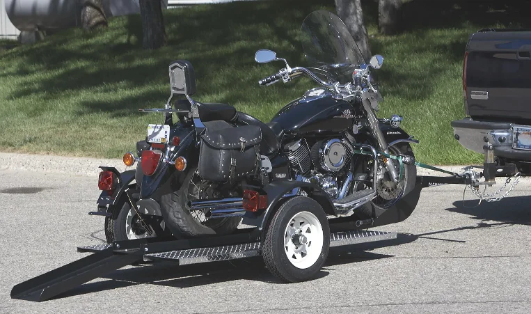 New Flatbed Utility Trailer / Motorcycle Transport Trailer For Sctoor ...