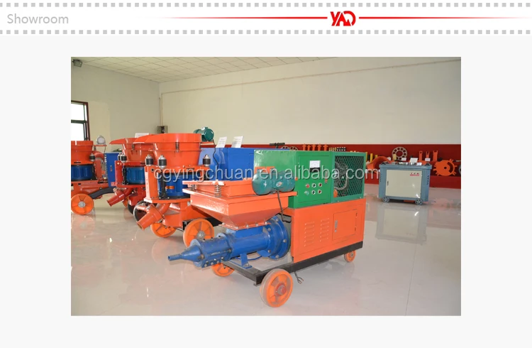 Automatic Wall Cement Wet Sand Plastering Spray Machine |wall Spray ...