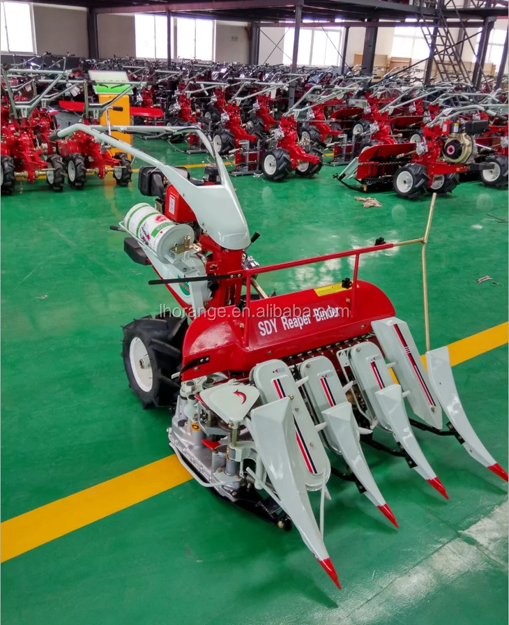 1.4m Cutting Width Mini Wheat Rice Crop Cutting Machine