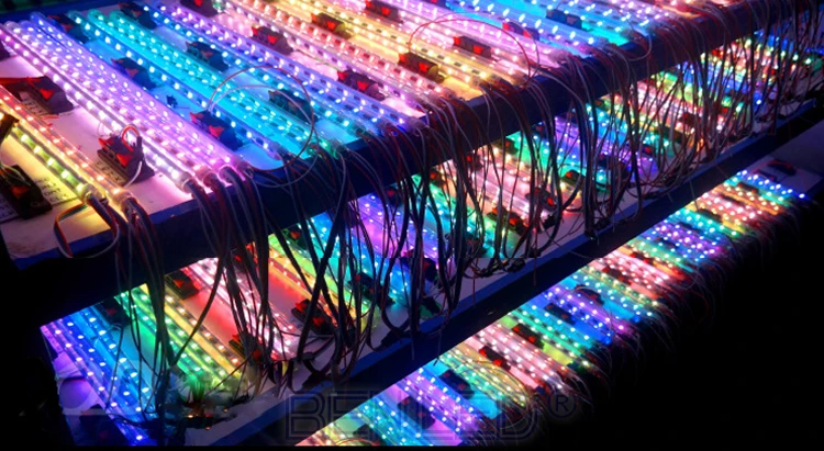 DMX RGB Led Tube Meteor 3D Tube - Customizable Lighting