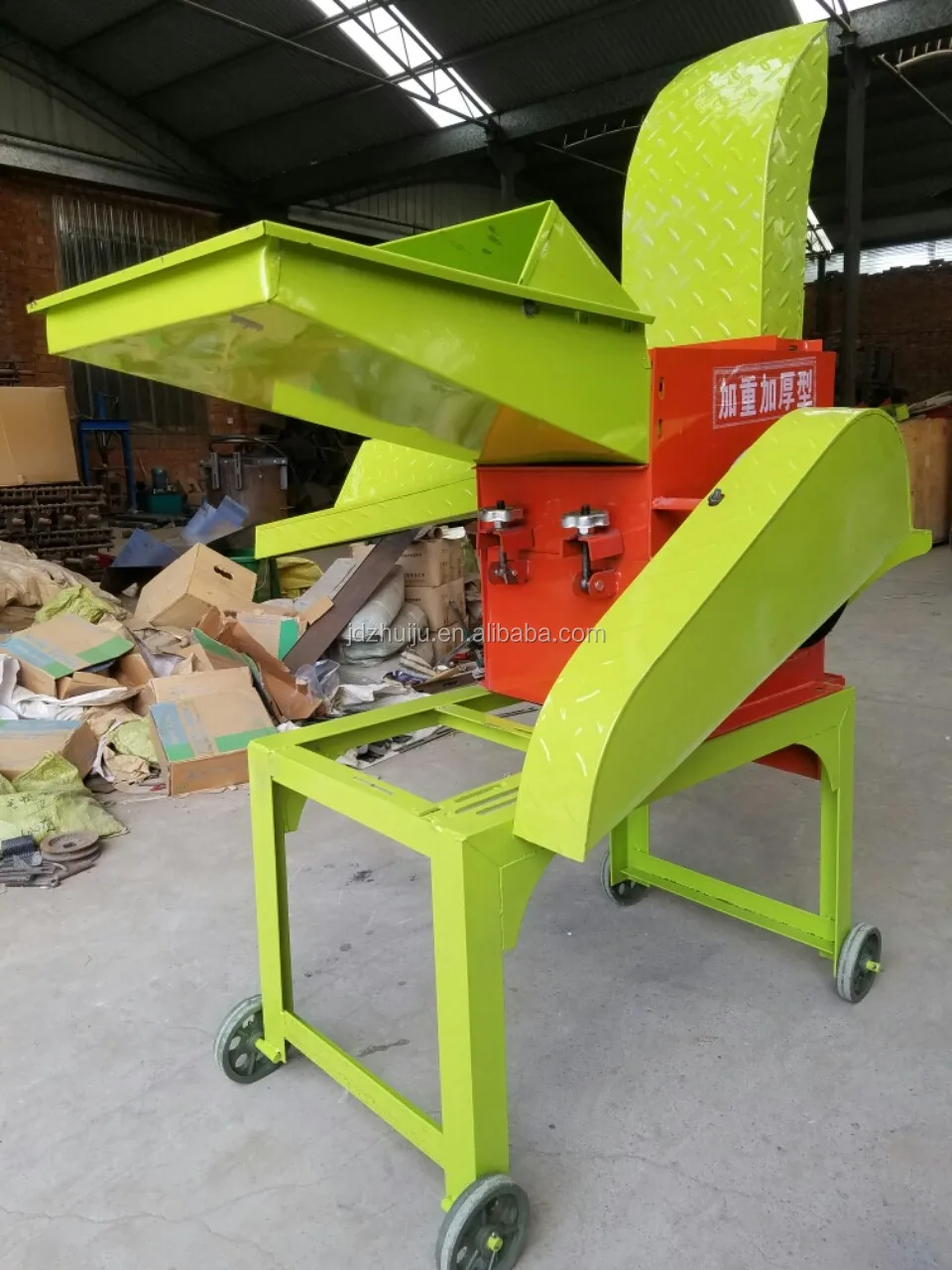Diesel Type Animal Feed Crusher And Mixer Hammer Mill/poultry Feed ...