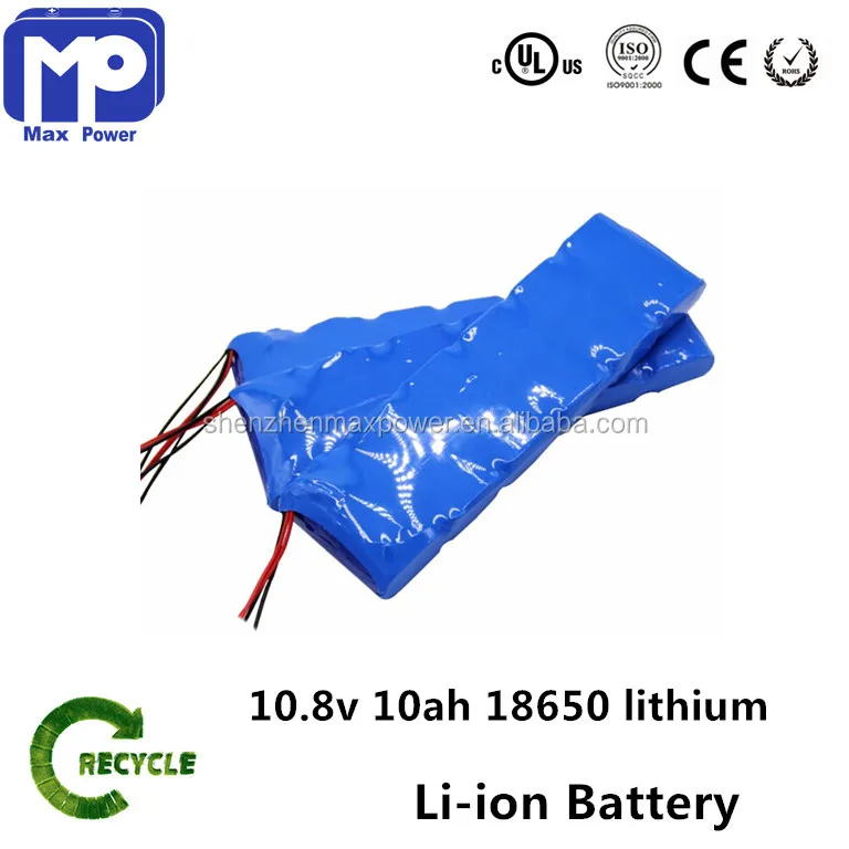 10.8 Volt Li-ion Battery Rechargeable Laptop Battery 10.8v 10ah - Buy ...