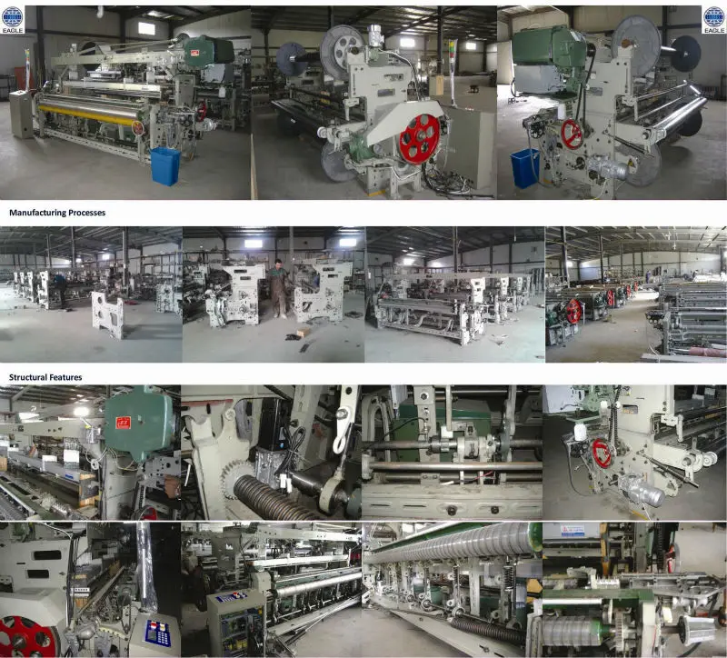 Computerized Jacquard Weaving Loom - Automatic Rapier Machine