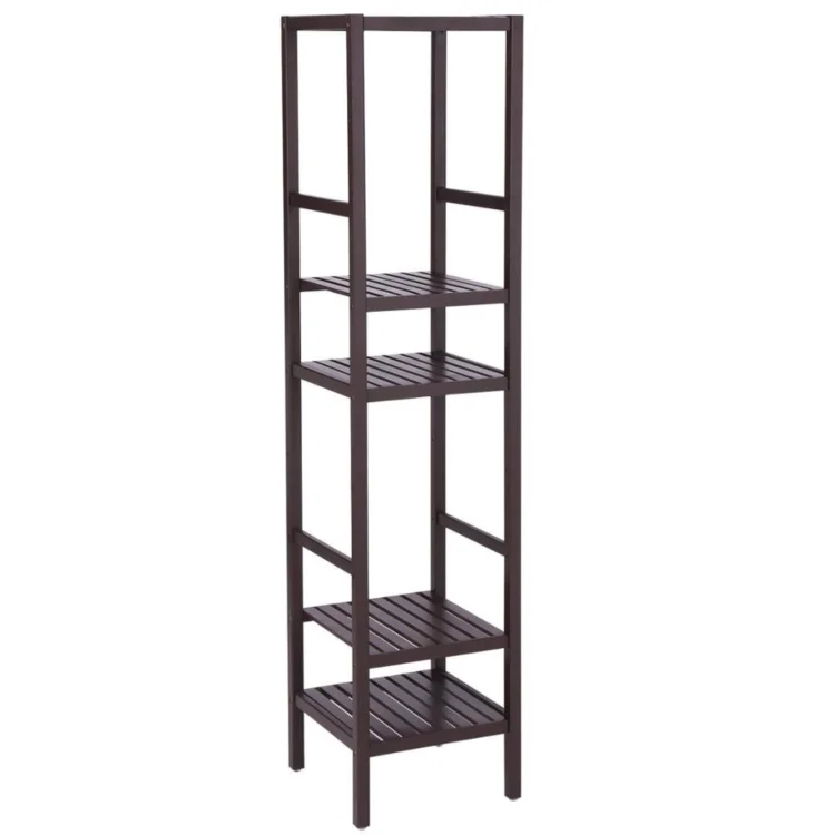5 Tier Diy Multifunctional Storage Rack&bamboo Corner Stand,Free ...