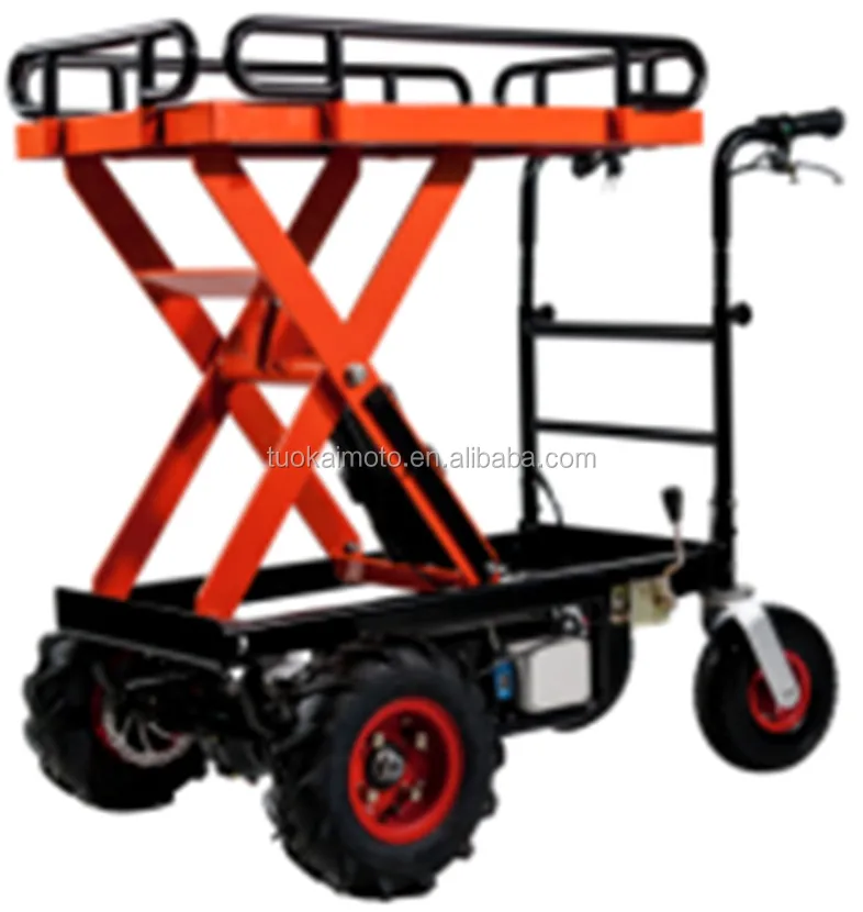 Spezial Fahrzeuge 500kg Höhen Verstellbarer Hub Elektro Motion 4 Räder ...