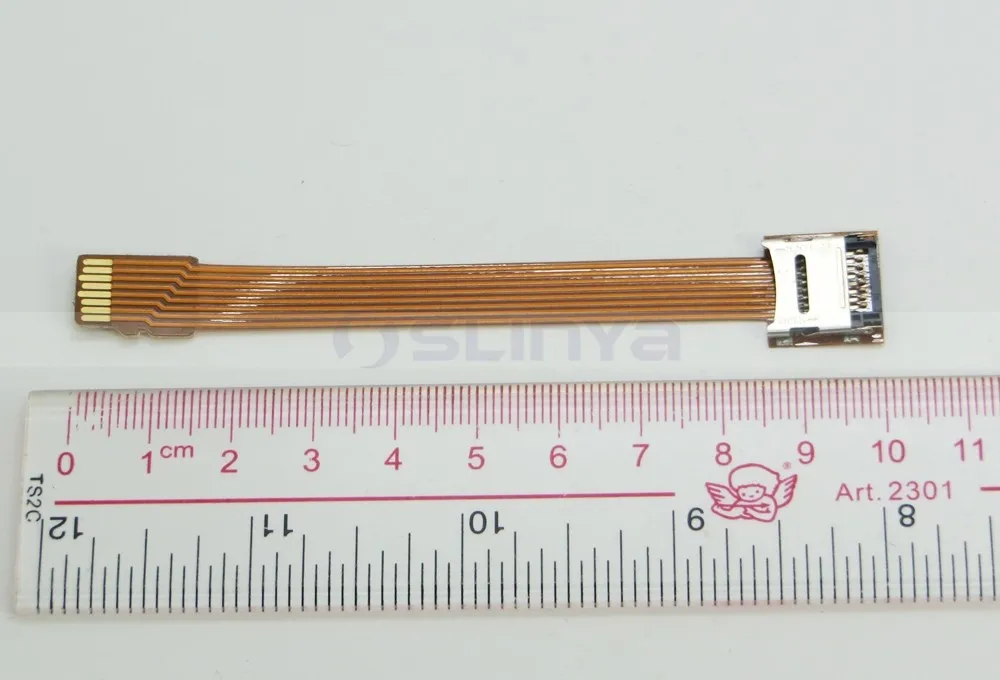 Female to Male TF Card Extension Cable - Gold Plated Connector