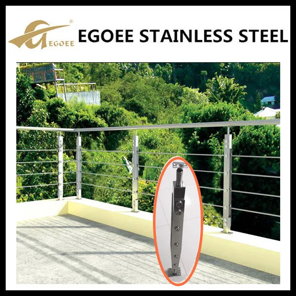 Stainless Steel Guard Rails/handrail Plexiglass/terrace Balustrade ...