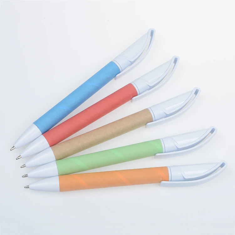 100% Biodegradable Material Paper Ballpoint Pen For Promotion - Buy ...