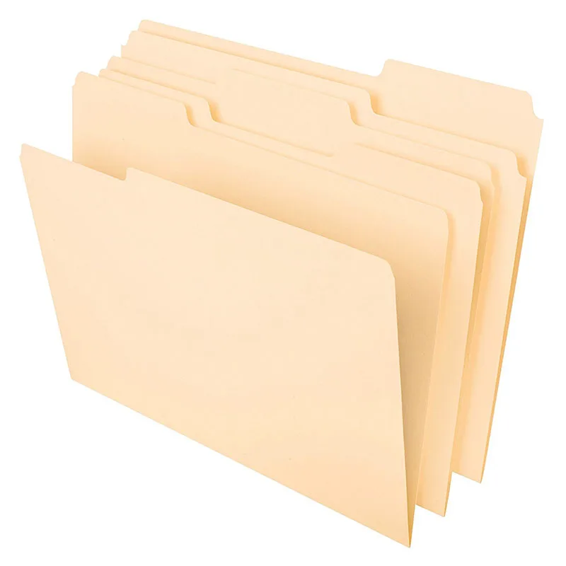 Yuansheng Manufacturing Manila Paper File Folder A4 Size (8 1/2 X 11 1/ ...