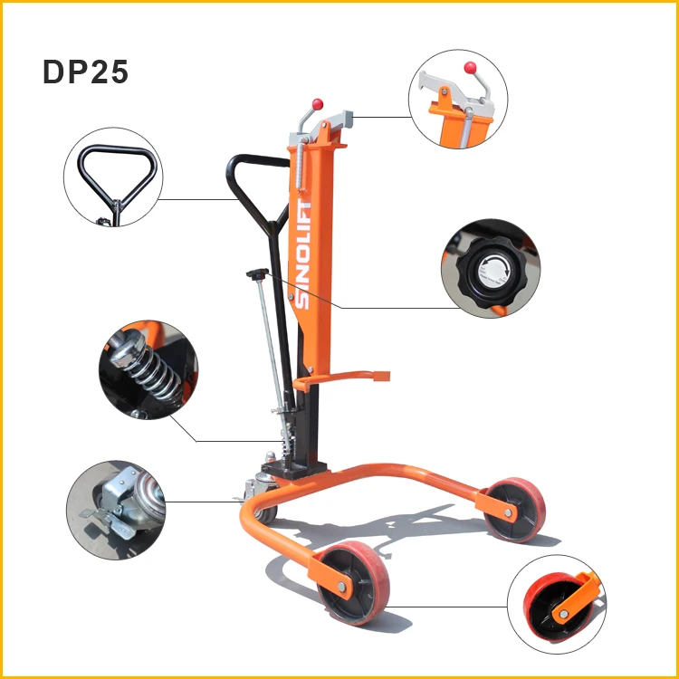Sinolift Dp25 Dp35 Hydraulic Hand Lift Trolley With Best Price - Buy ...