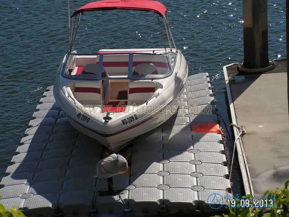 Futon Boat - Durable Plastic Floating Platform Pontoon