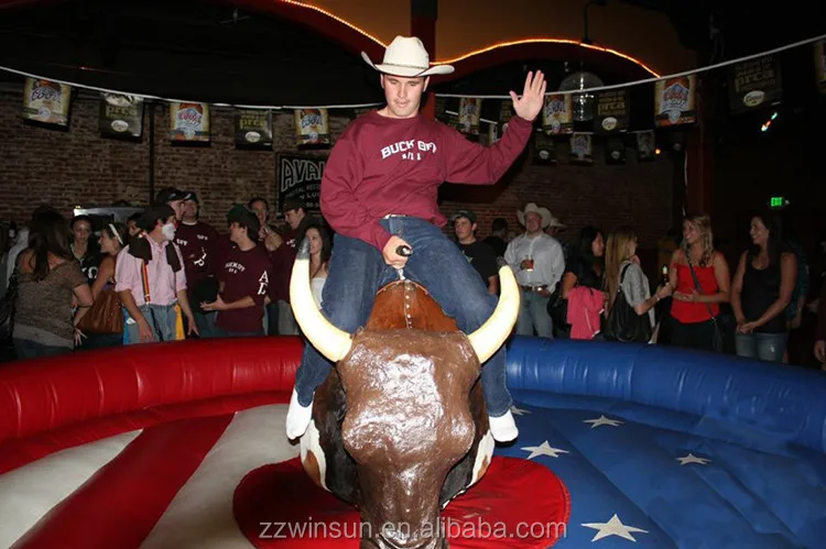 Crazy Bull Ride Machine - Inflatable Mechanical Bull for Sale