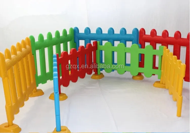 4 Color Indoor Kids Play Area Fence - Safe & Fun QX-18168B