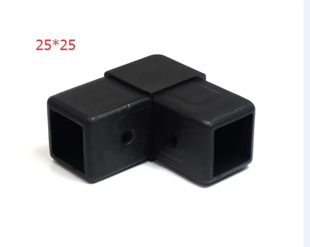 Plastic Pipe Fitting Custom 1'' Square Tube Connectors - Buy 1'' Tube ...