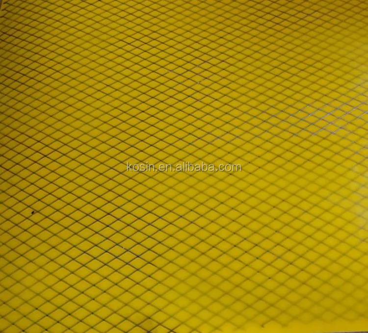 KOSIN Open Cast PU Polyurethane Expanded Metal Back Urethane Sheeting