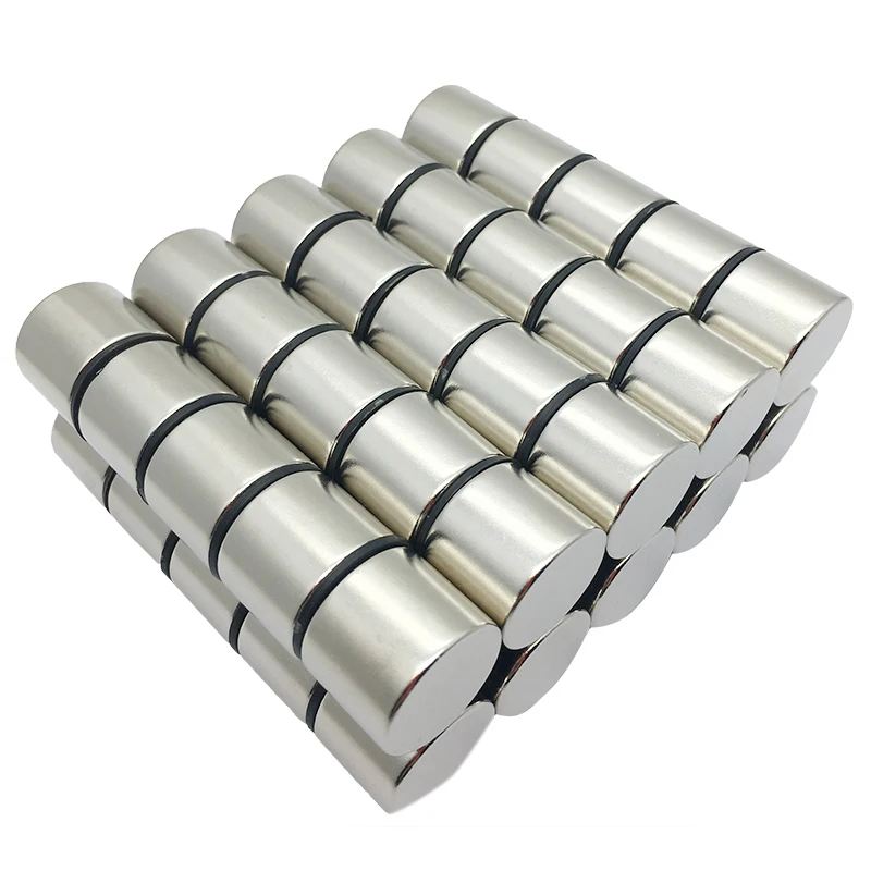 15x20mm Strong Neodymium Round Cylinder N50 Neodymium Magnet - Buy N50 ...
