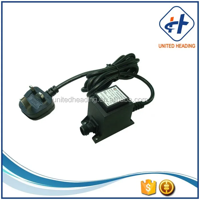 Swimming Pool Waterproof Power Transformer 24vac 80va - Buy Waterproof ...