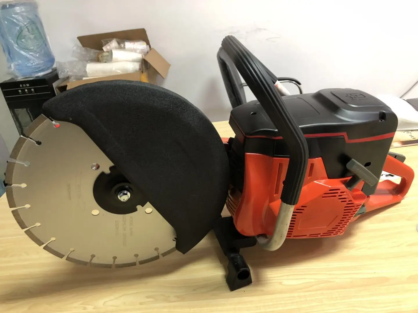 Professional Concrete Cut Off Double Blades 72cc Gasoline Double Blade ...