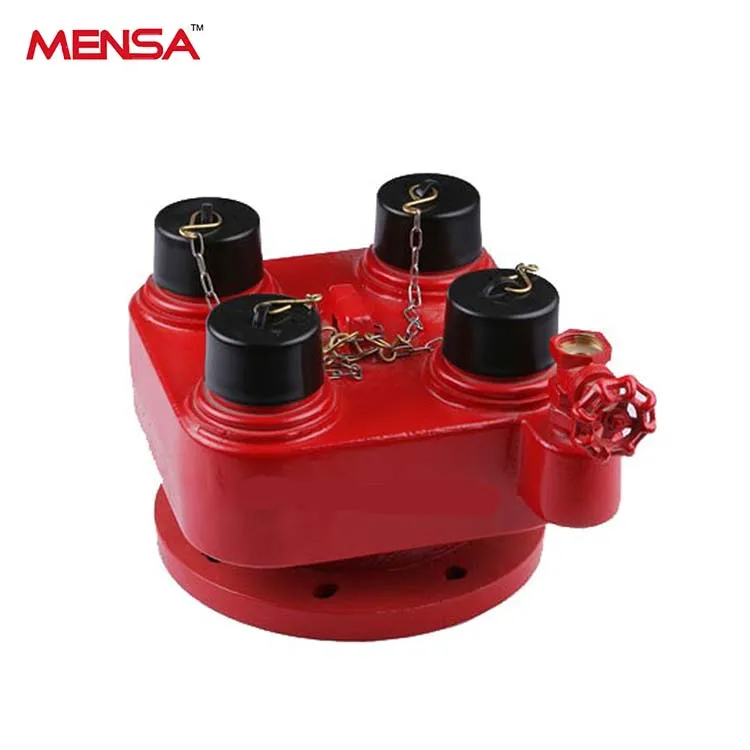 Cheap 2 Way Fire Breeching Inlet for Efficient Firefighting