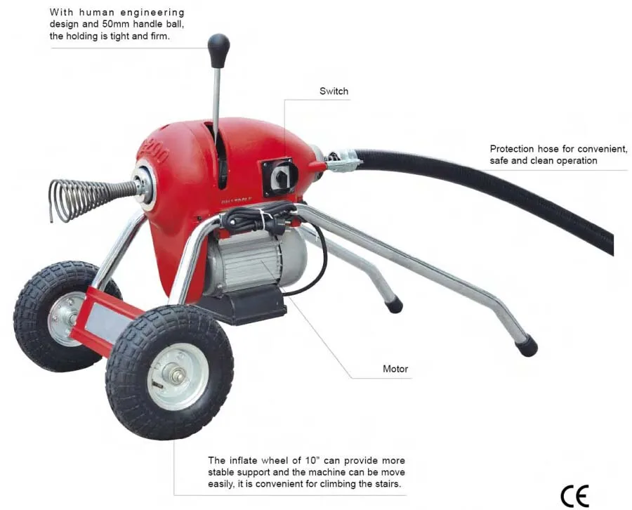Pipeline Dredging Machine Drain Cleaner Clean Machine - Buy Pipeline ...