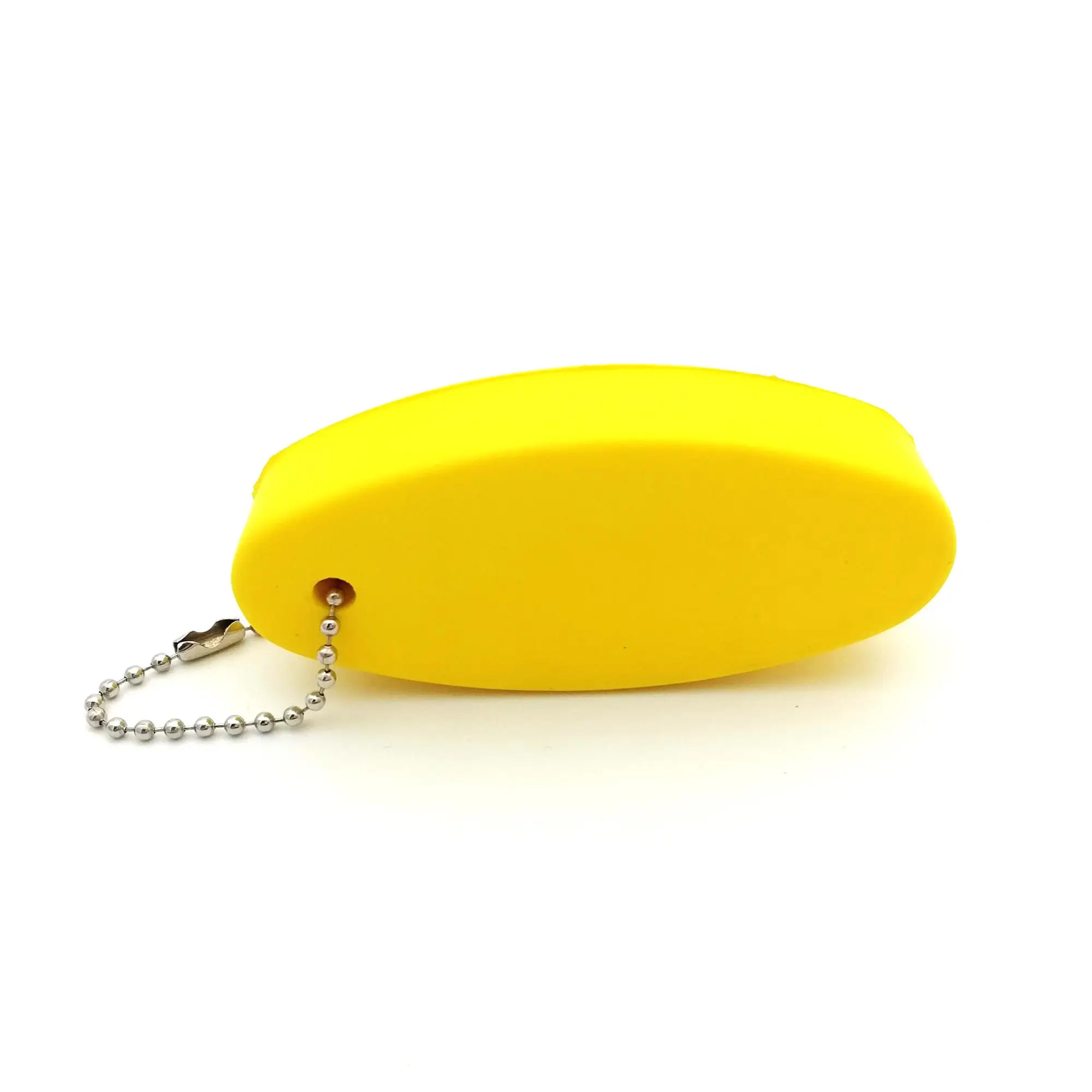 Custom Logo PU Foam Anti Stress Float Keychain Smiley Man