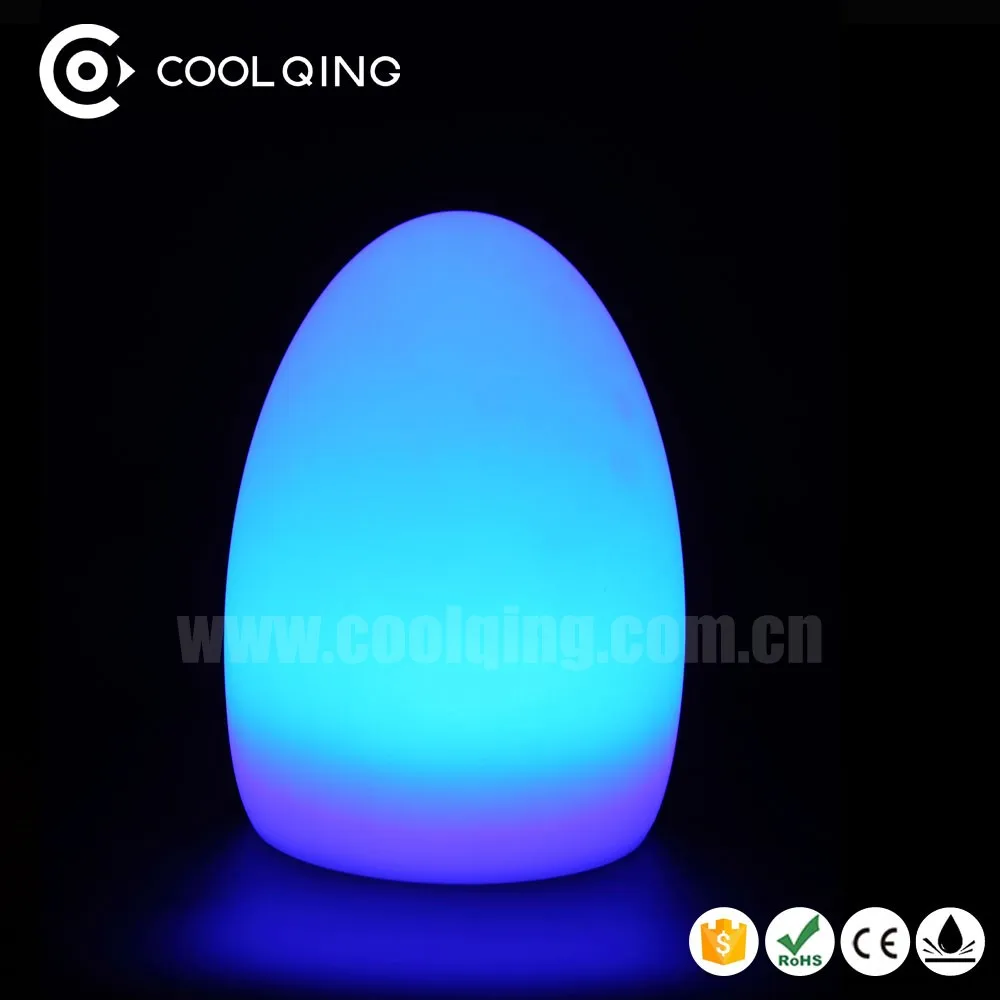 Color Changing LED Glow Egg - Modern, Sustainable Light