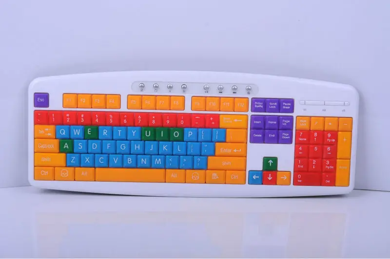 Latest Colored Bengal Computer Keyboard,Hot Sale Cheap Wired Desktop ...