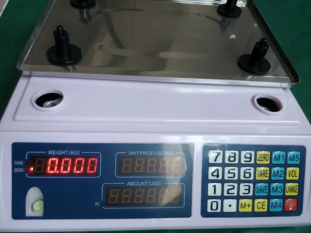 High Quality 4v Electronic Price Computing Scale With Lasting Power And ...