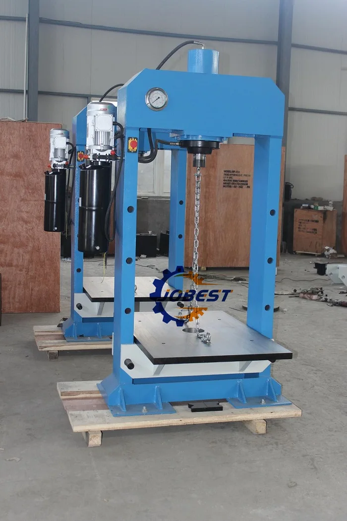 100 Ton Hydraulic Shop Press - Industrial Workshop Hydraulic Press ...