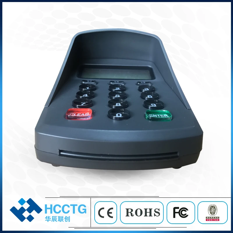 RS232 USB Pinpad Machine Pinpad with Display for Banks HCC960