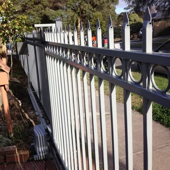 Custom Made Garden Galvanized Steel Tube Fence Gates - Buy Steel Garden ...