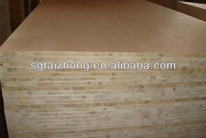 35mm 40MM 42mm 44mm Plywood Faced Pine Core Blockboard for Door