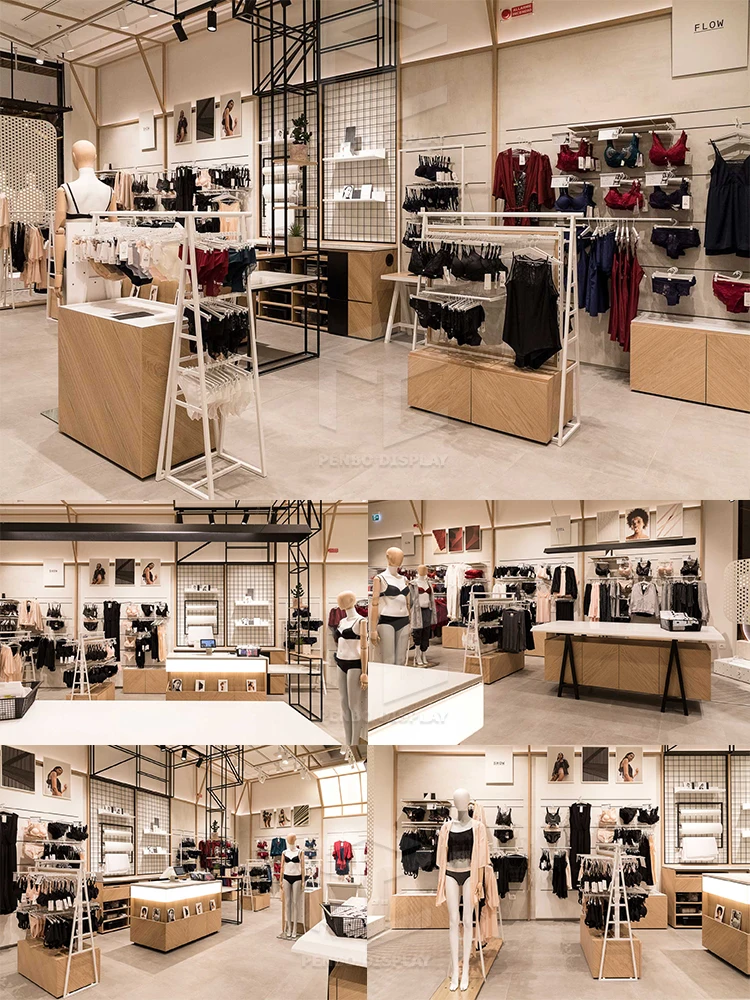 Shop Decoration Lingerie Display Rack Ladies Underwear Display Stand ...