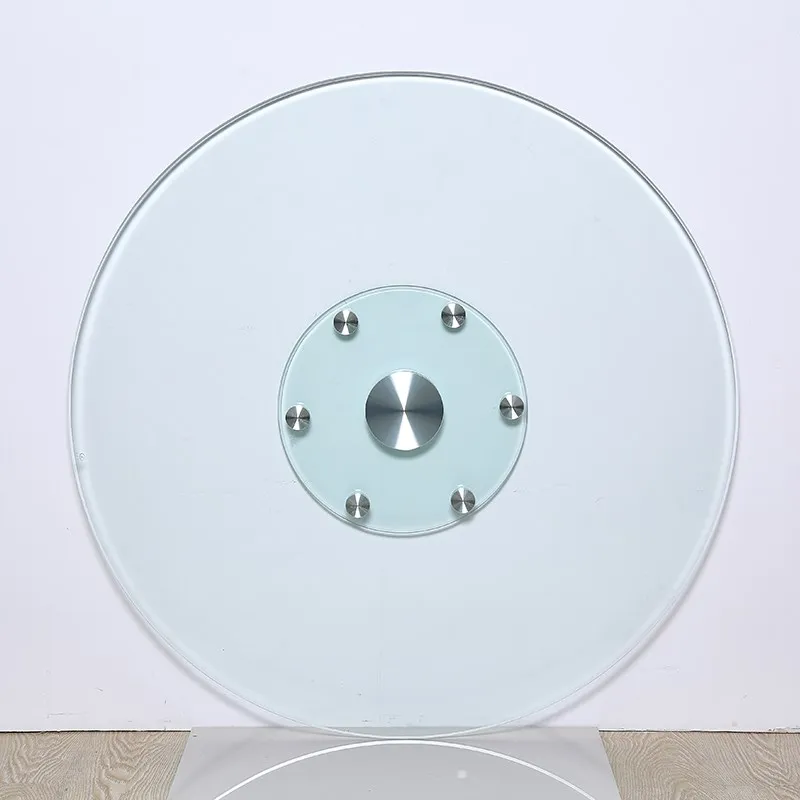 14 Inch Lazy Susan And Rotating Tray Tempered Glass Kitchen Color Box ...