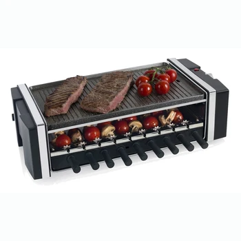 New Raclette Auto Rotating Skewers Kebab Indoor Electric Barbecue ...