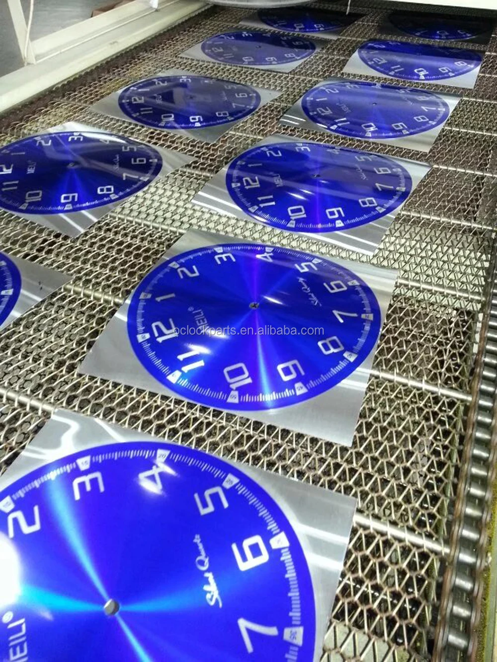 Wall Clock Dials - Aluminum/metal Dials by OKA Clocks