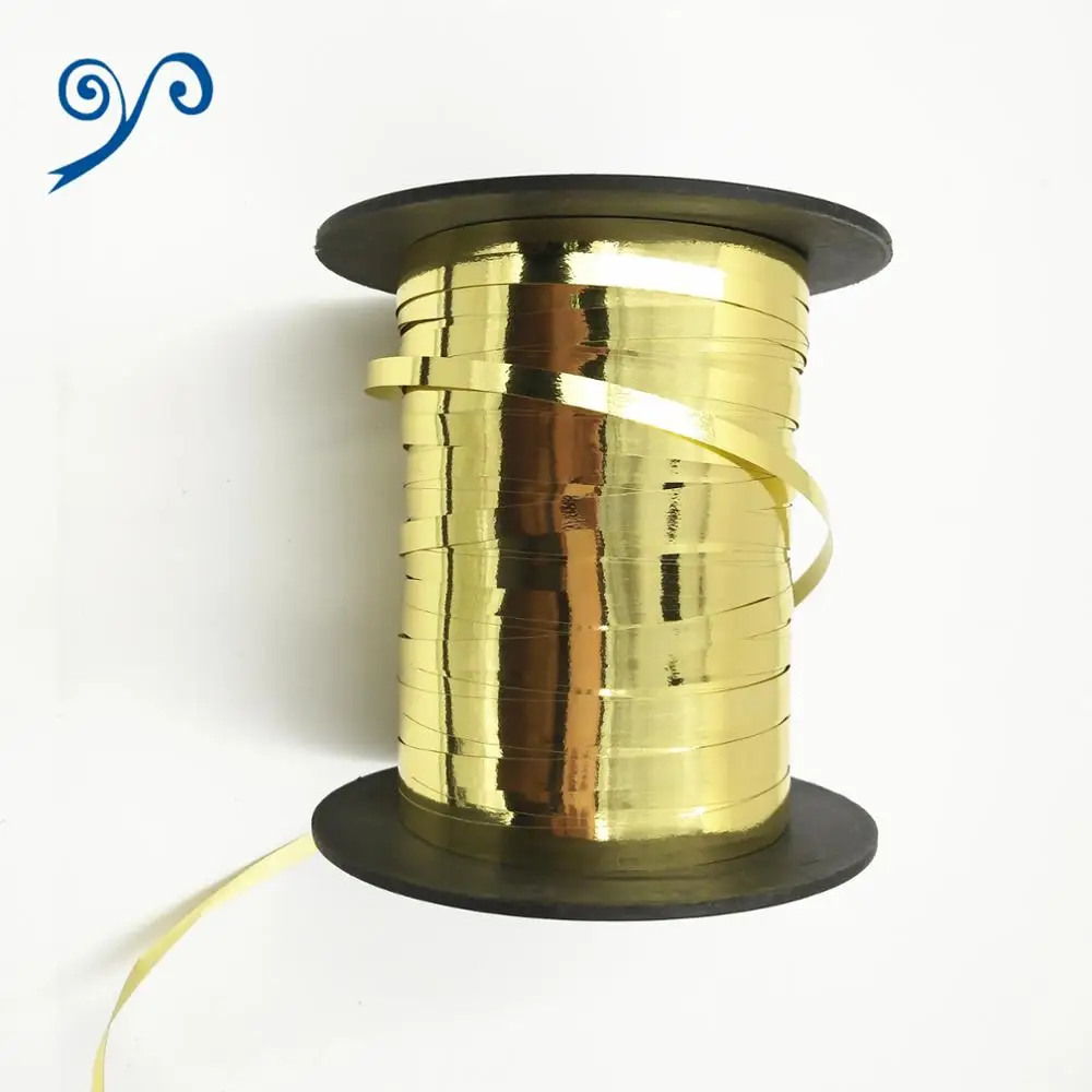 5mm Metallic Ribbon - Perfect for Christmas & Gift Wrapping