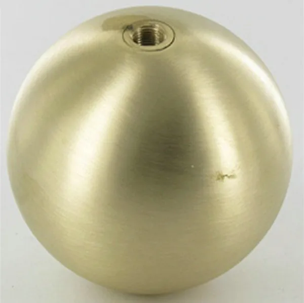 25mm 40mm 80mm grand cuivre en laiton boule creuse avec trou-Roulement ...