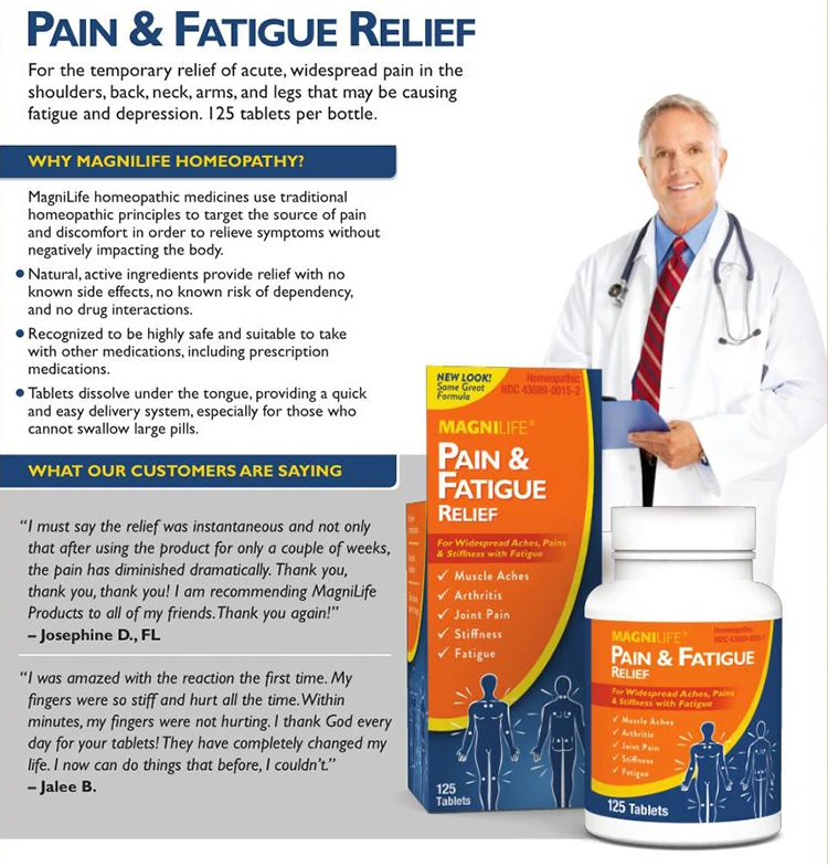 Magnilife Pain & Fatigue Relief Pills Arthritis Medicine For The Relief ...